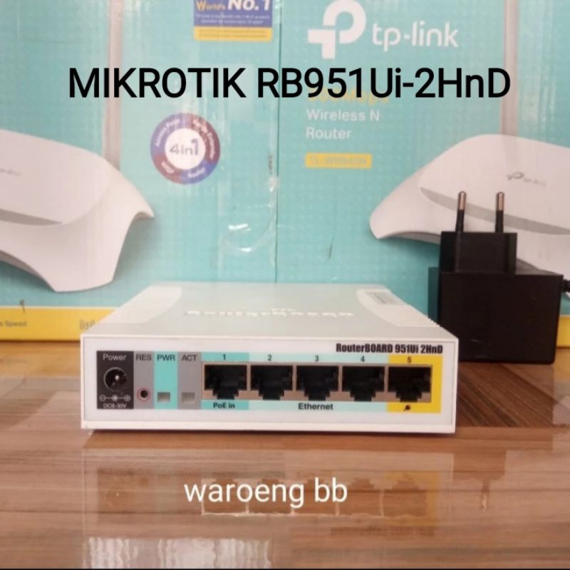 Jual MIKROTIK RB951Ui-2HnD NORMAL | Shopee Indonesia