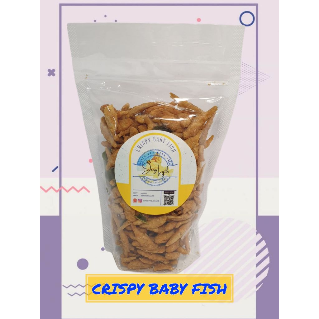 Jual Ikan Wader Krispy Crispy Baby Fish Gurih Asin Renyah Snack Makanan ...