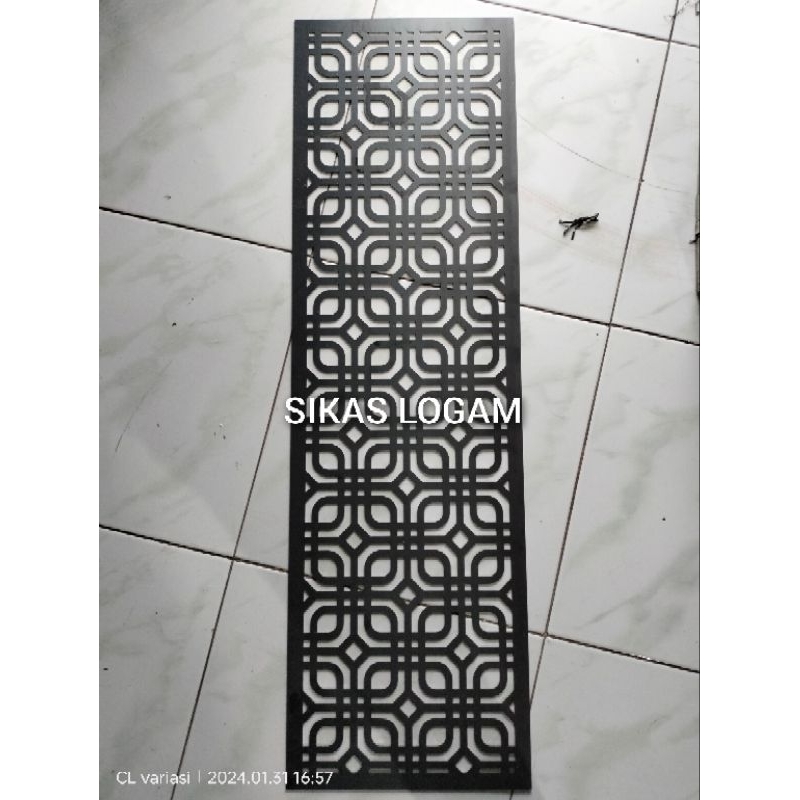 Jual plat laser cutting 20x80cm 1,5mm full CNC laser | Shopee Indonesia