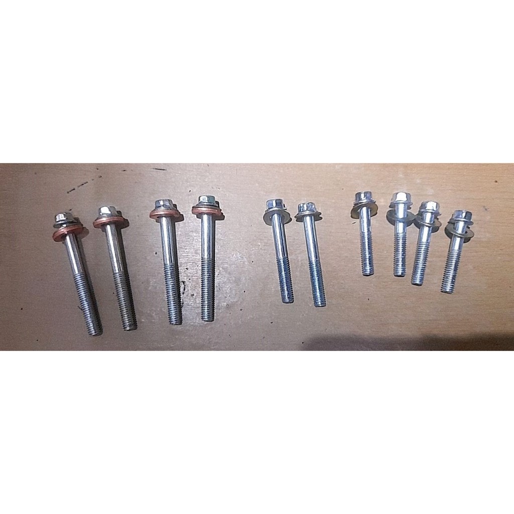 Jual Baut Kop Tutup Silinder Head Bajaj Roda 3 TVS King / Cargo ...