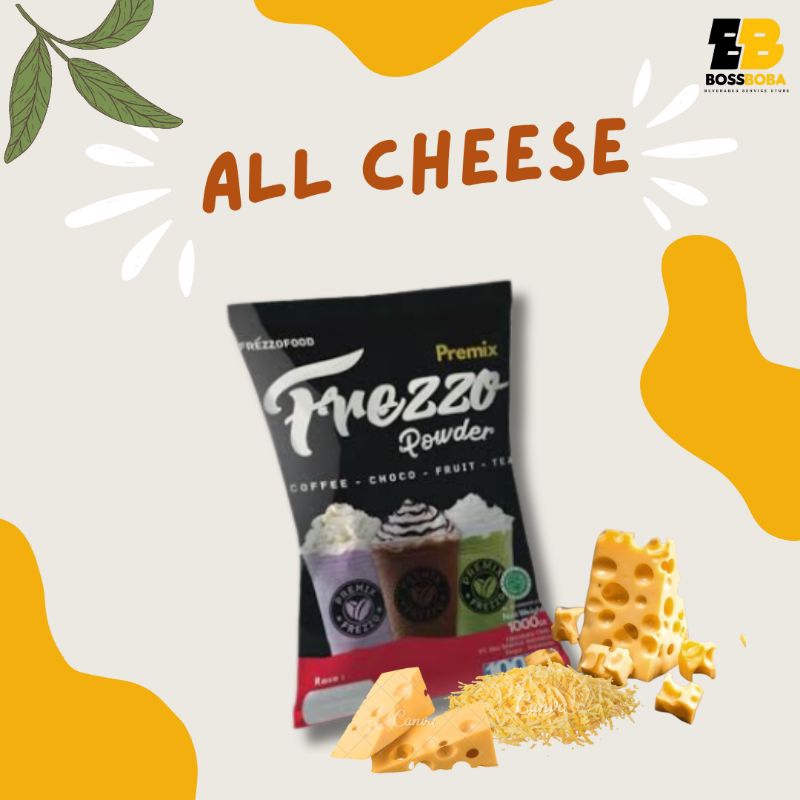 Jual Bubuk Minuman Rasa All Cheese Premix Frezzo Powder Drink 1kg ...