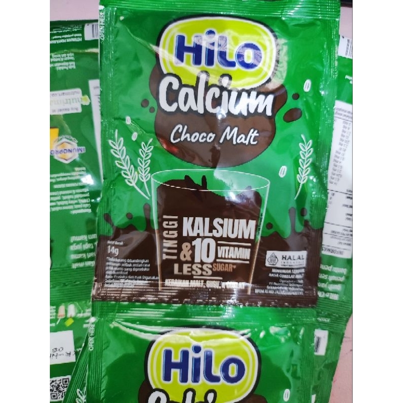 Jual Hilo Drink Calcium Choco Malt (renceng) | Shopee Indonesia