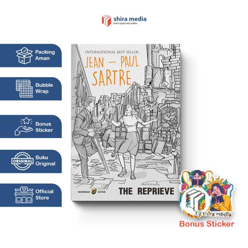 Jual Shira Media - The Reprieve - Jean Paul Sartre | Shopee Indonesia