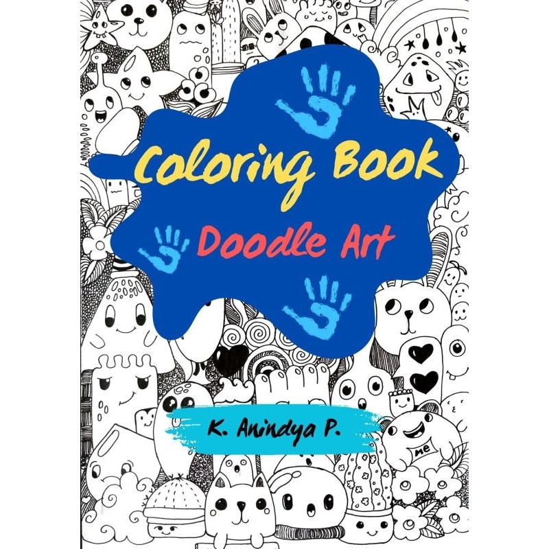Jual 009 Coloring Book Doodle Art | Shopee Indonesia