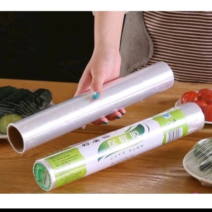 Jual PLASTIK WRAPPING MAKANAN PLASTIC WRAP PLASTIK PENUTUP MAKANAN ...