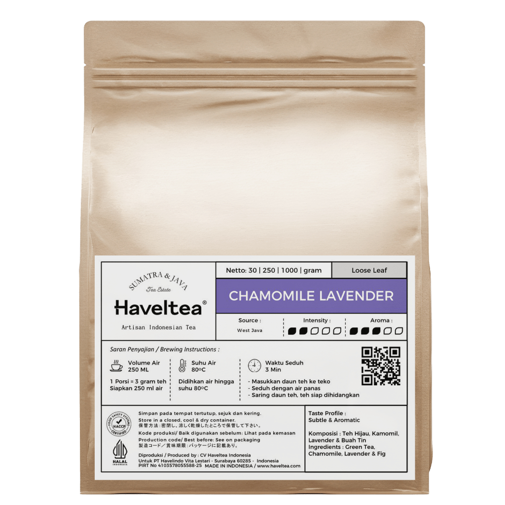 Jual CHAMOMILE LAVENDER | Big Tin | Haveltea | Floral Green Tea ...
