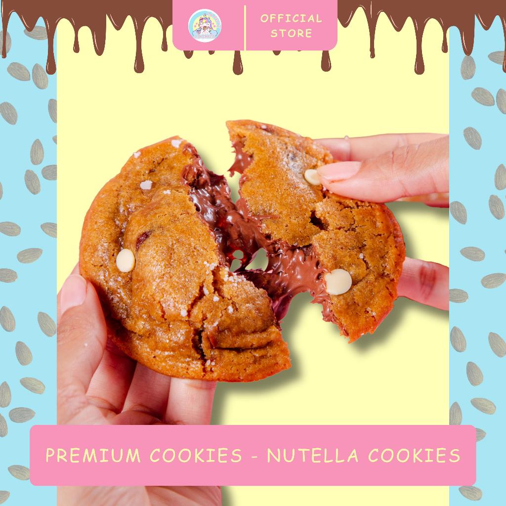 Jual Soft Baked Cookies Lumer Nutella Coklat / Marshmallow Lembut Murah ...