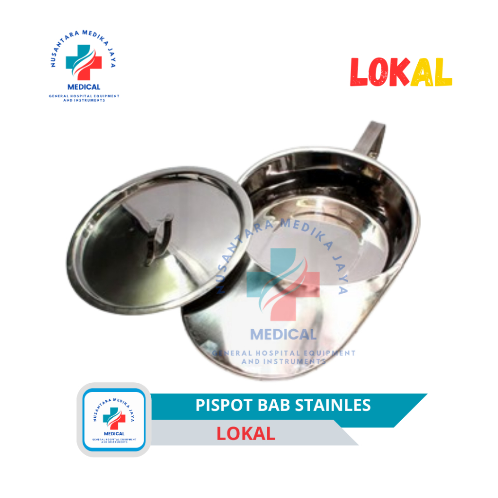 Jual Pispot BAB Stainless Steel / Pispot BAB Dewasa / Pispot Sodok ...