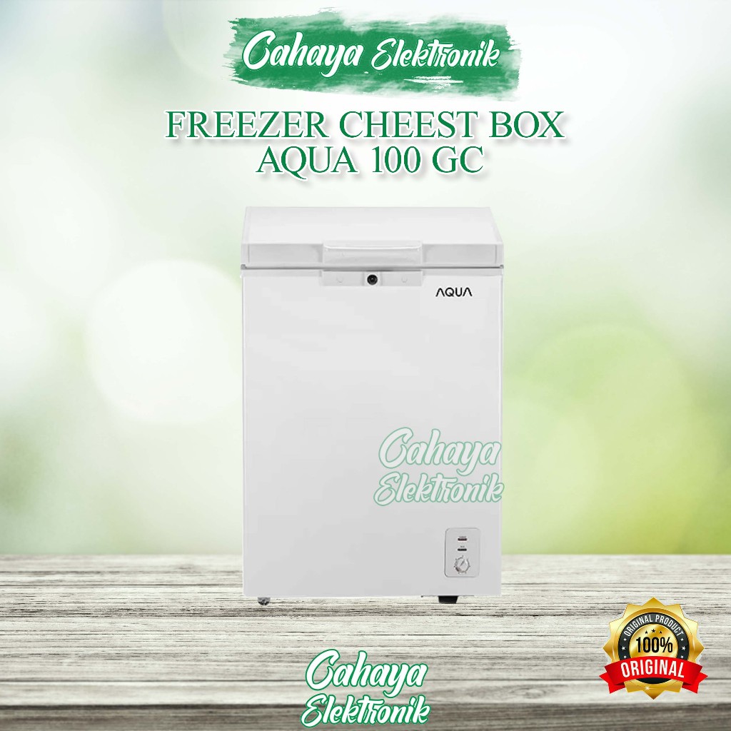 Jual FREEZER BOX AQUA 120 MC ORIGINAL GARANSI RESMI | Shopee Indonesia