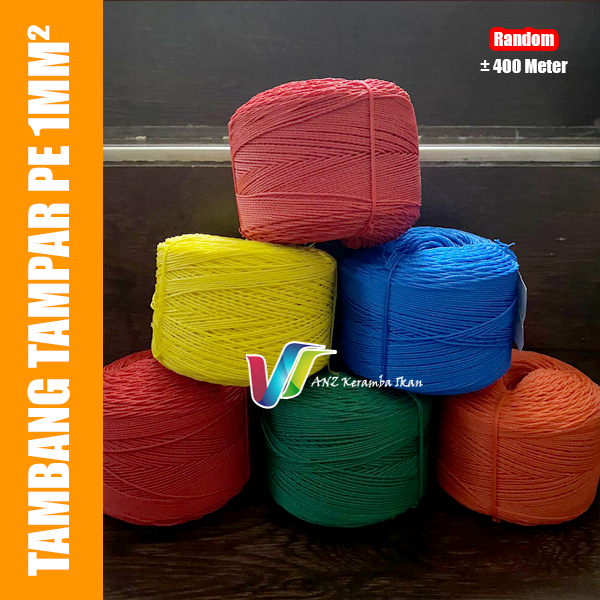Jual PROMO TERMURAH Tali Tambang PE 1mm² Tali Nylon Tali Nilon tali lato-lato 1mm tali layangan ...