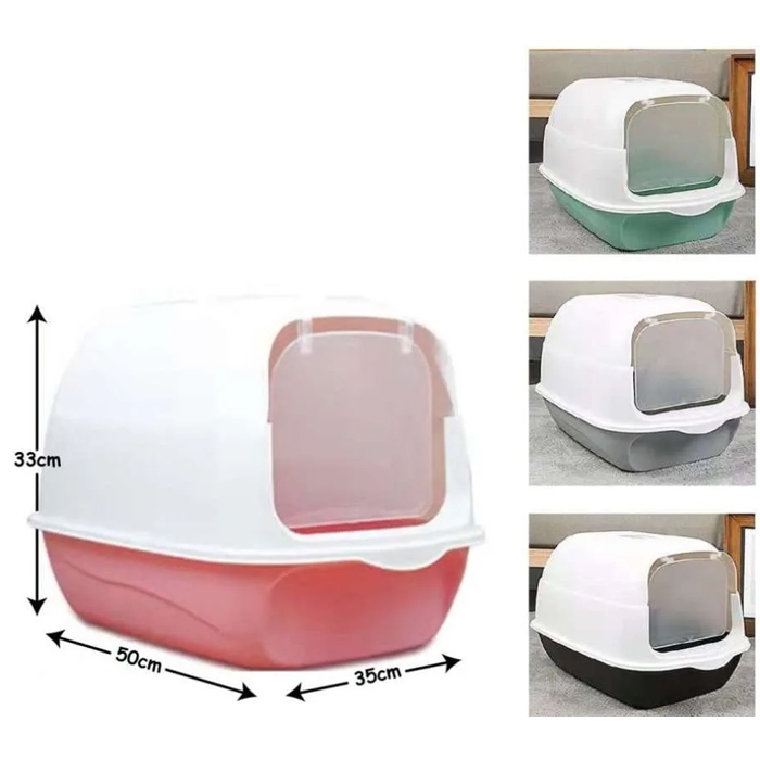 Jual Bak Pasir Kucing MAME Cat Litter Box 50x35x33CM | Shopee Indonesia