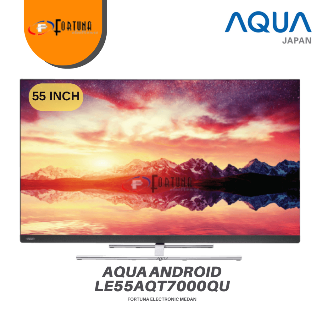 Jual AQUA LED TV ANDROID 55 INCH 4K HDR LE55AQT7000QU MEDAN | Shopee ...