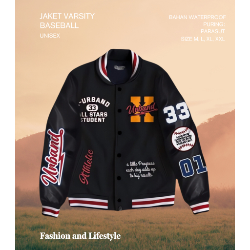 Jual Varsity Jacket - Jaket Baseball Varsity Original - Jaket Varsity ...