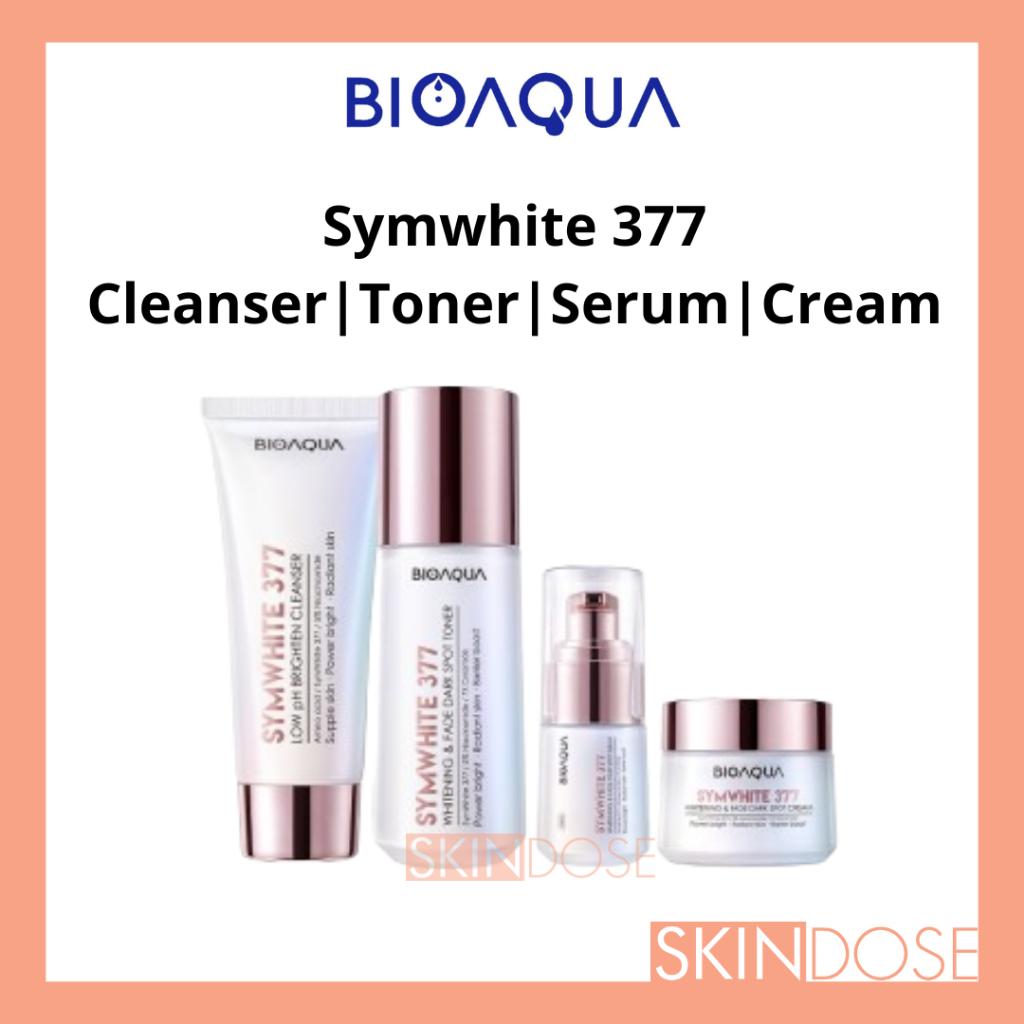 Jual BIOAQUA Symwhite 377 Whitening & Fade Dark Spot Series | Bright Cleanser | Dark Spot Serum ...