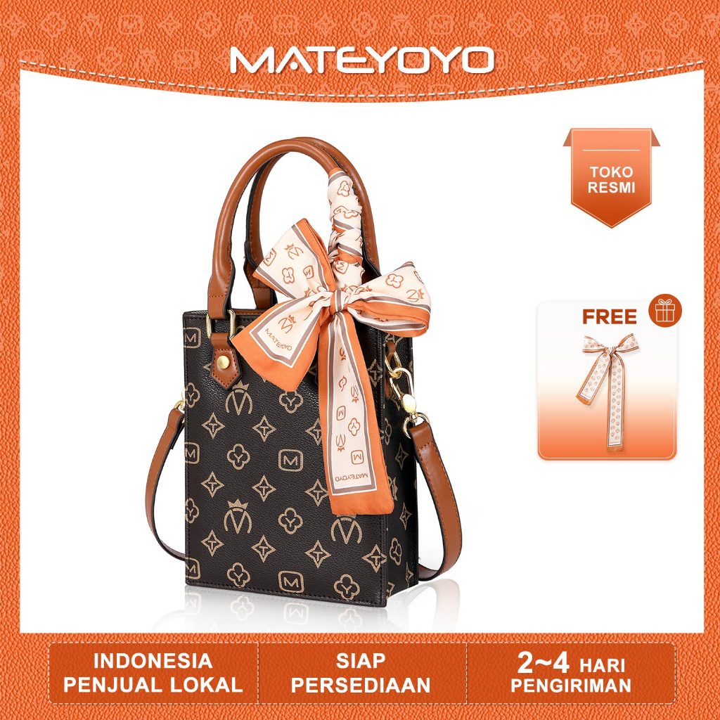 Jual MATEYOYO Top-handle Bags Fashion Wanita Tas Vintage Tas PU Tas Bahu Tas Selempang Wanita ...