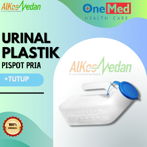 Jual URINAL PLASTIK ONEMED ORIGINAL ( TUTUP ) / PISPOT PRIA / WADAH ...
