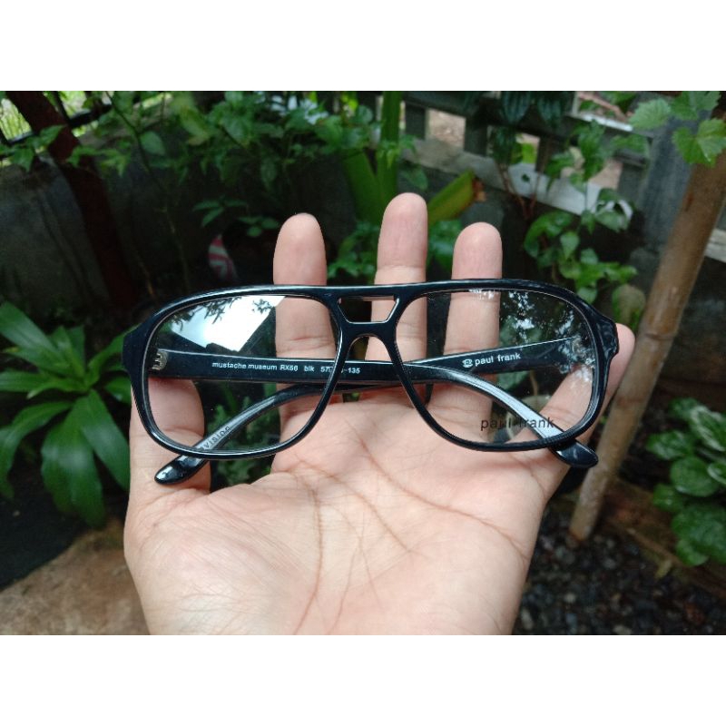 Jual Kacamata Frame Paul Frank Rx56 Mustache Museum Original | Shopee ...