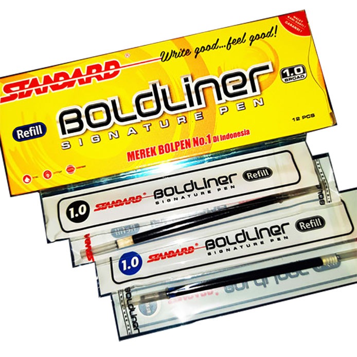 Jual Refill Pulpen Boldliner 1.0 Standard Pen Refill Pulpen Tanda ...