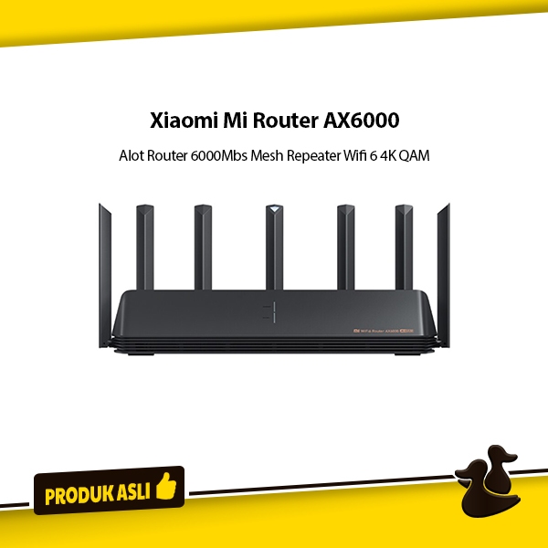 Jual Mi Router AX6000 AIoT Mesh Router Wifi 6 Dual Band 4K QAM 4x4 ...
