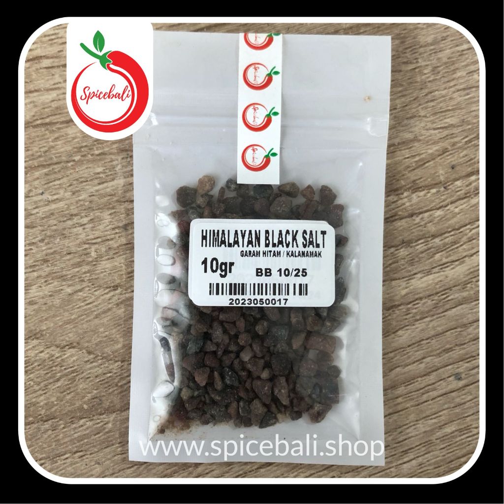 Jual Garam Hitam Kasar 10 gr/ Black Himalayan Salt 10 gr / Kalanamak ...