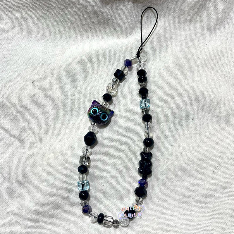 Jual Nero Phone Strap | Kucing Hitam Putih Pink Abu | Cat | Kitten ...