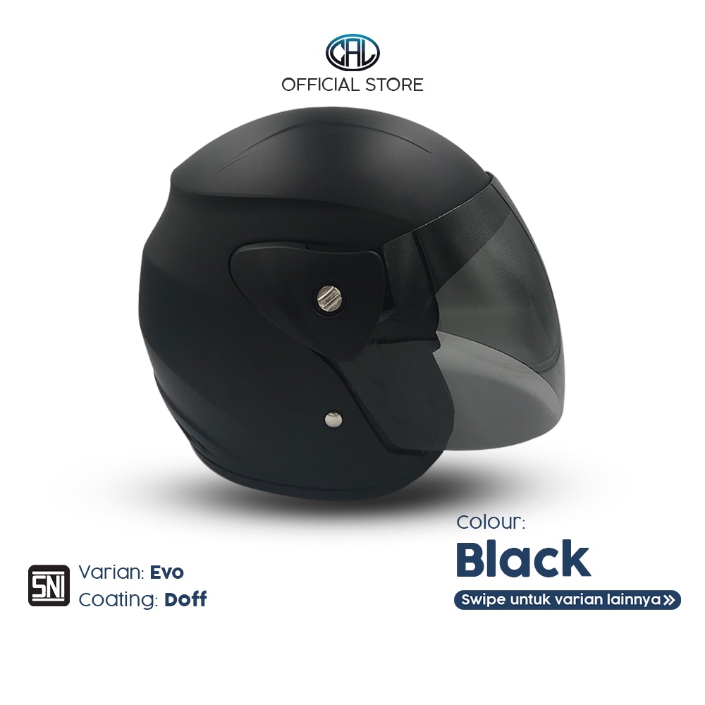 Jual CAL - Helm Half Face Dewasa SNI | Shopee Indonesia