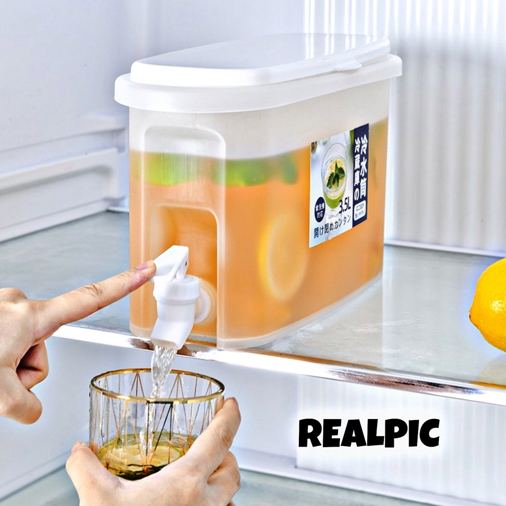 Jual Dispenser Jus Plastik Mini 3.5 Liter / Galon Air Kecil / Ketel ...