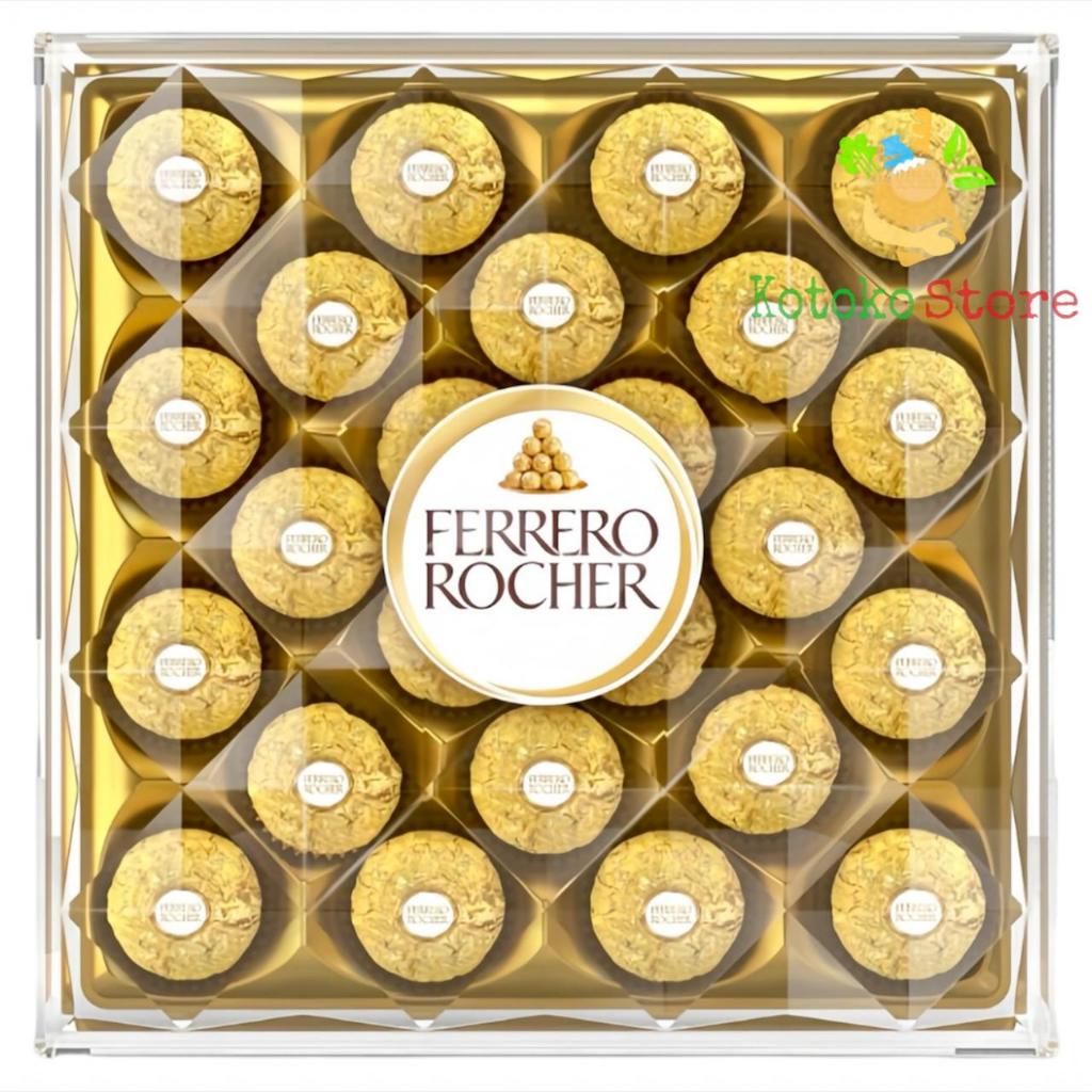 Jual Coklat Ferrero Rocher / Ferrero Rocher Chocolate isi 24 Pcs ...