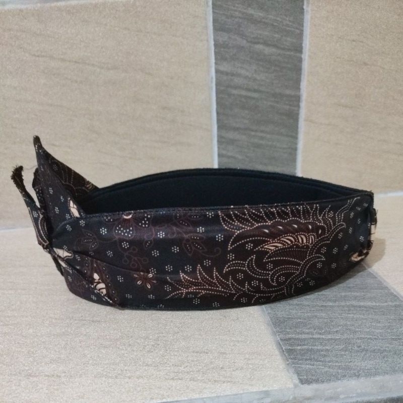 Jual (COD) Totopong/iket praktis/iket sunda/iket mahkota unisex/adat ...