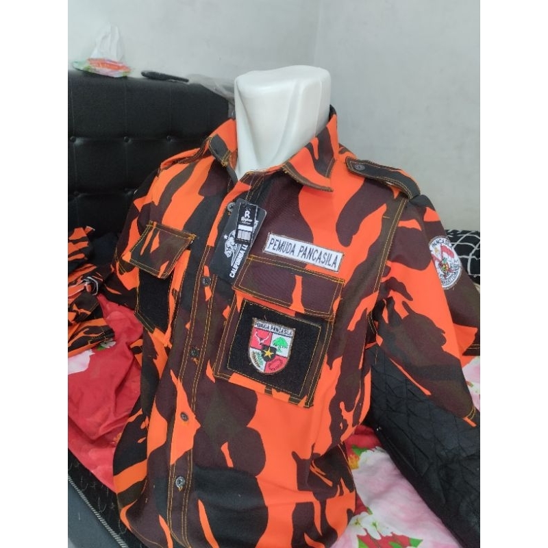 Jual kemeja Pdh pemuda pancasila paryasi seragam ormas pp | Shopee ...
