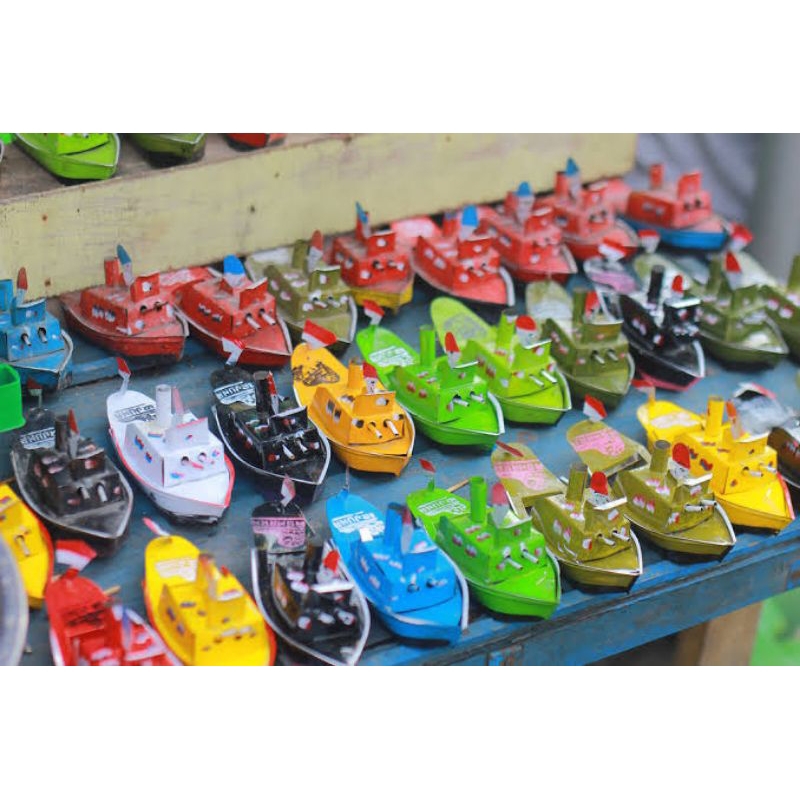 Jual [ BISA COD ] perahu otok-otok khas cirebon / perahu mainan ...