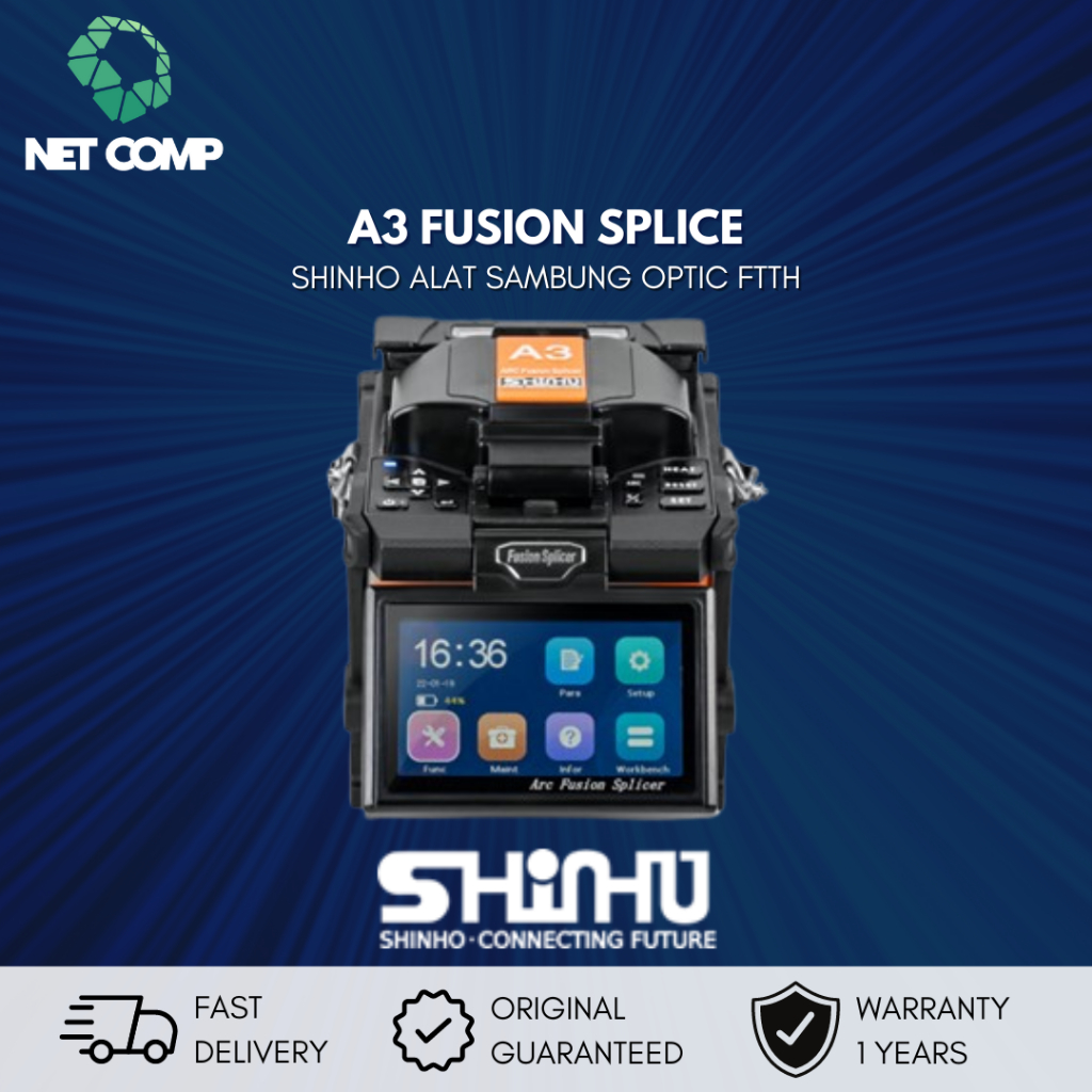 Jual SHINHO A3 Fusion Splicer Alat Sambung Fiber Optic | Shopee Indonesia