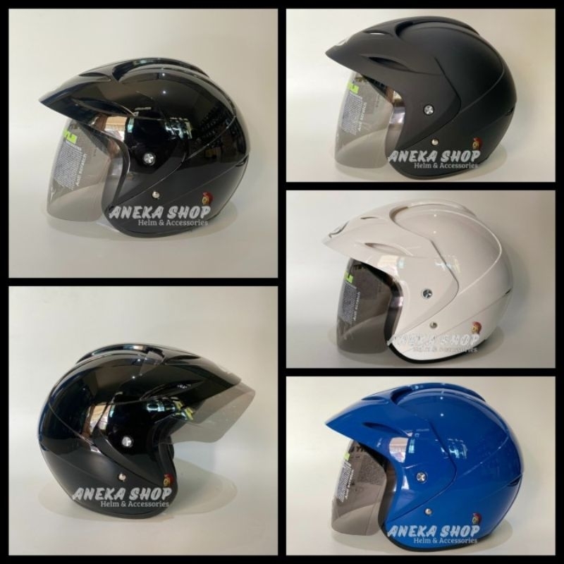 Jual HELM HIU NICO R SOLID/POLOS | ANEKA MACAM WARNA | HELM MURAH | SNI ...