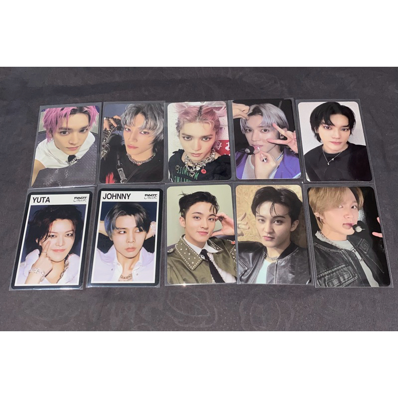 Jual PC Fact Check Taeyong Mark Haechan Showcase TC Johnny Yuta black ...