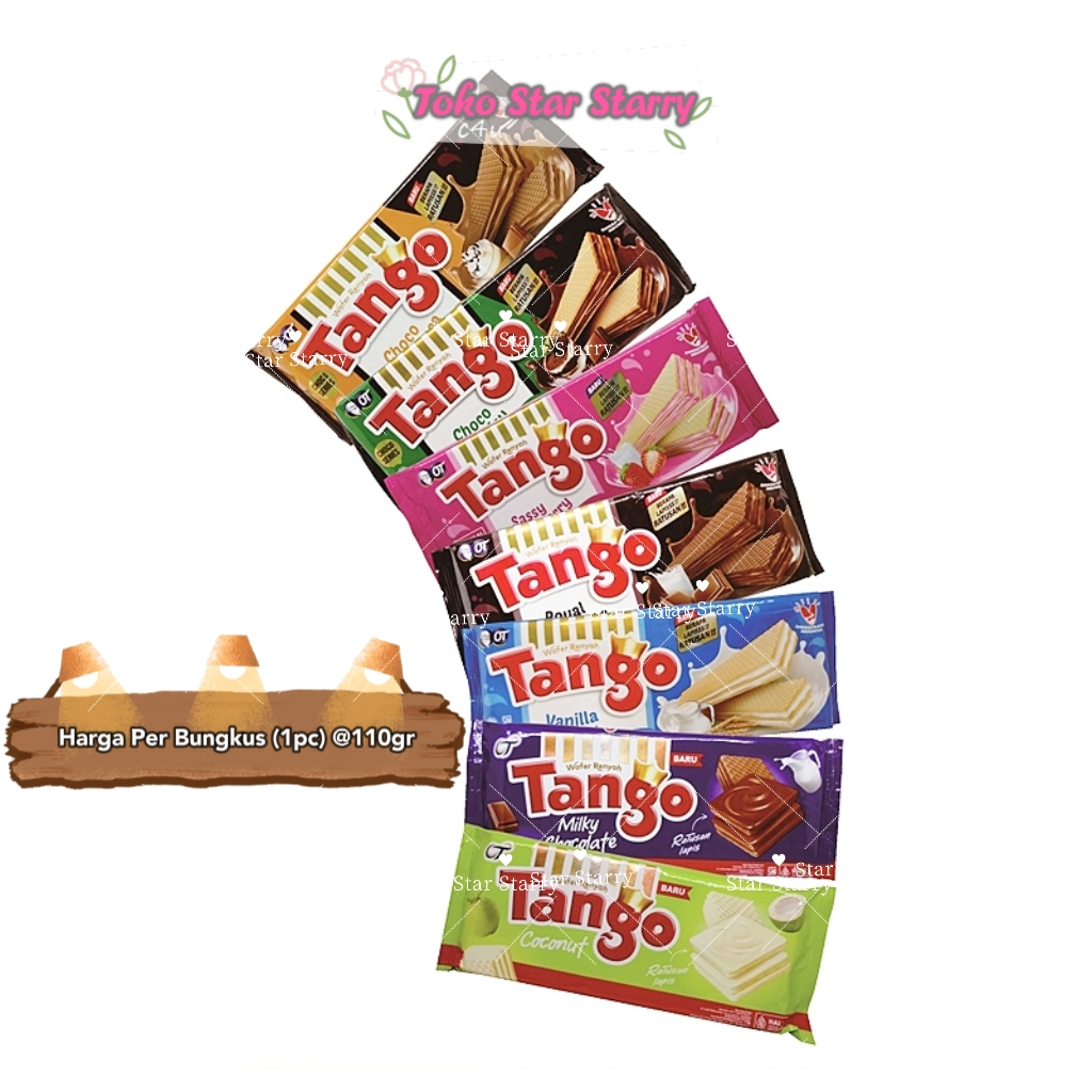 Jual [Bungkus] Tango Wafer Choco Series Choco Tiramisu Rasa Coklat ...