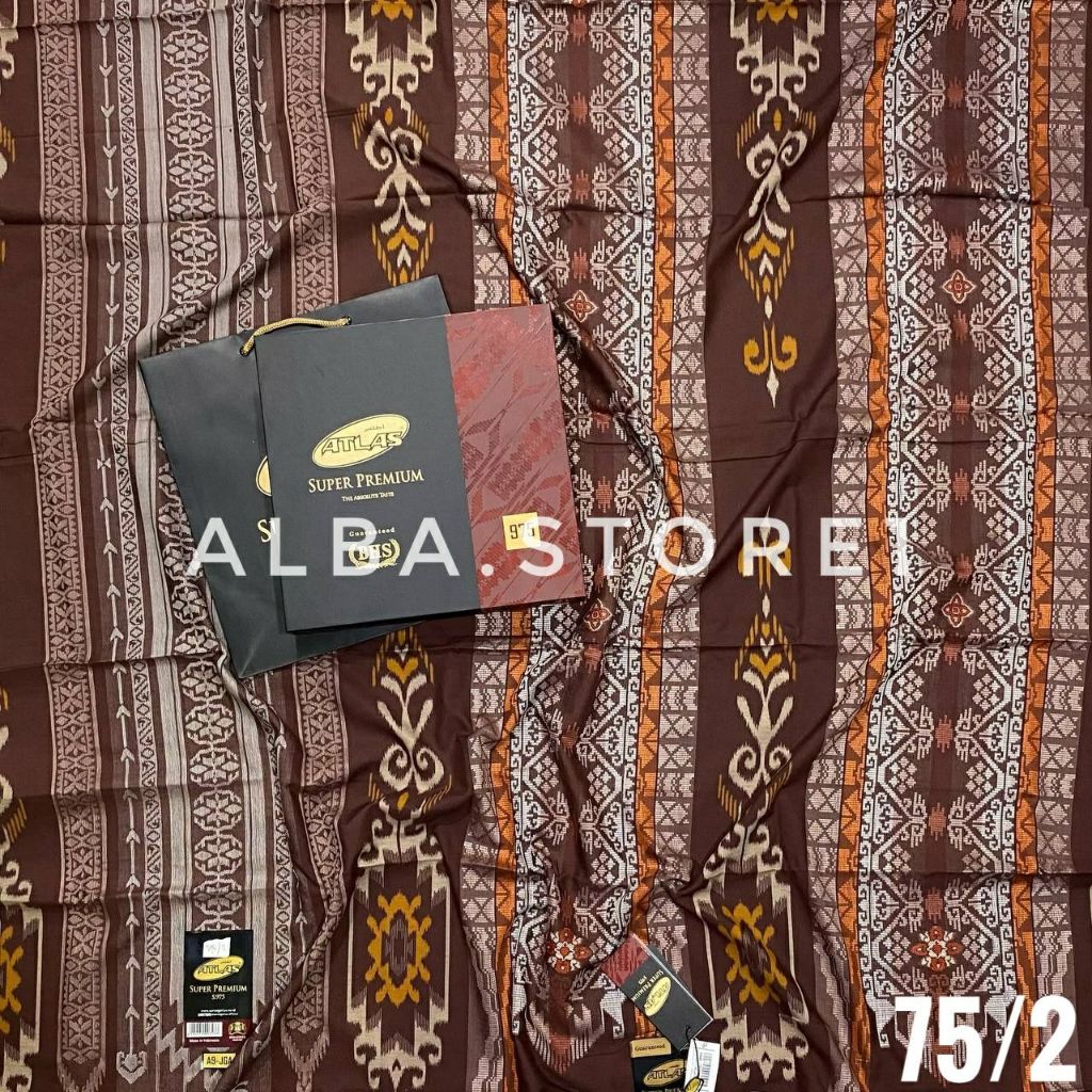 Jual [BARU]SARUNG ATLAS SUPER PREMIUM GOLD/SILVER ORI Atlas Suprem Sarung Atlas Supreme 920 945 ...