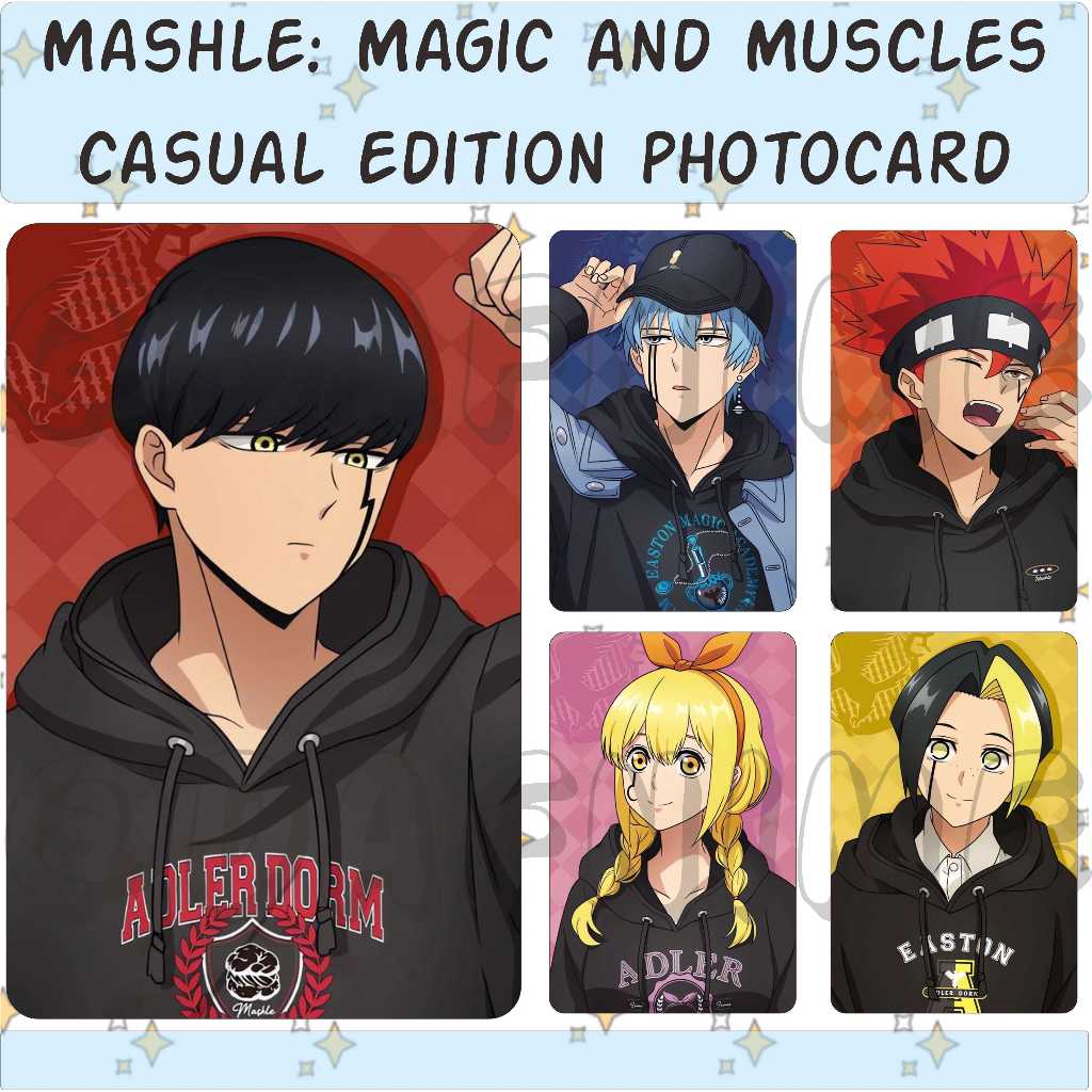 Jual MASHLE : MAGIC AND MUSCLE CASUAL EDITION PHOTOCARD ANIME | Shopee ...