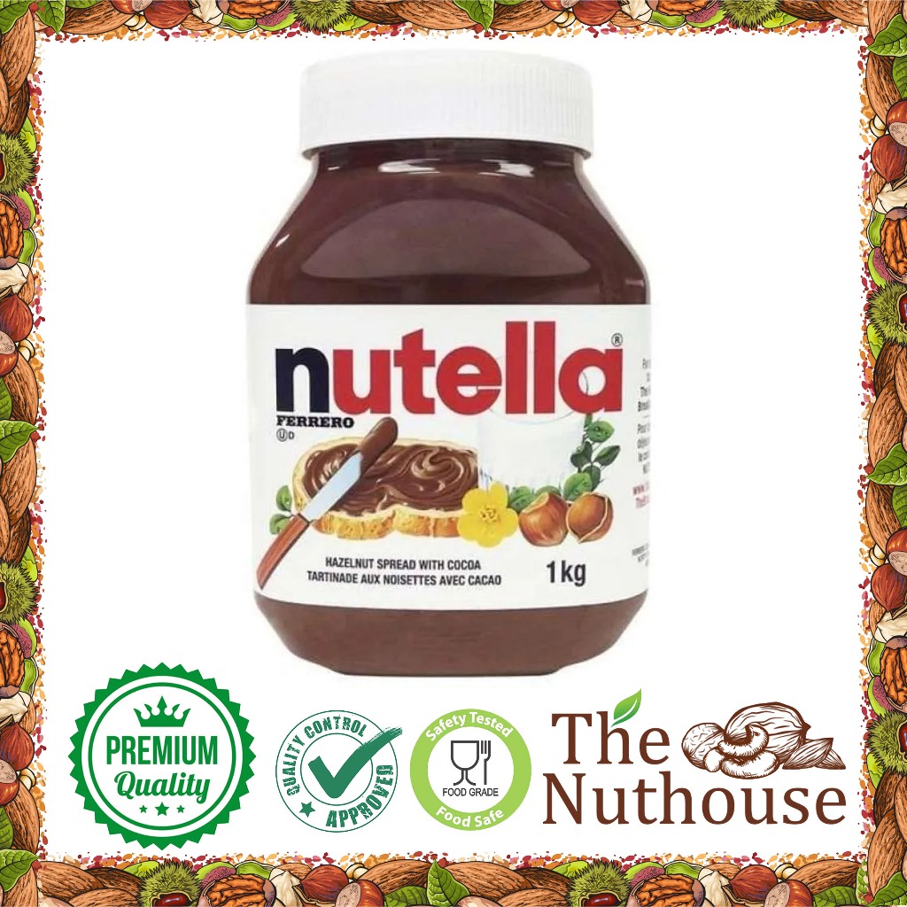 Jual Nutella Hazelnut Spread with Cocoa / Selai Kacang Cokelat - 1kg ...