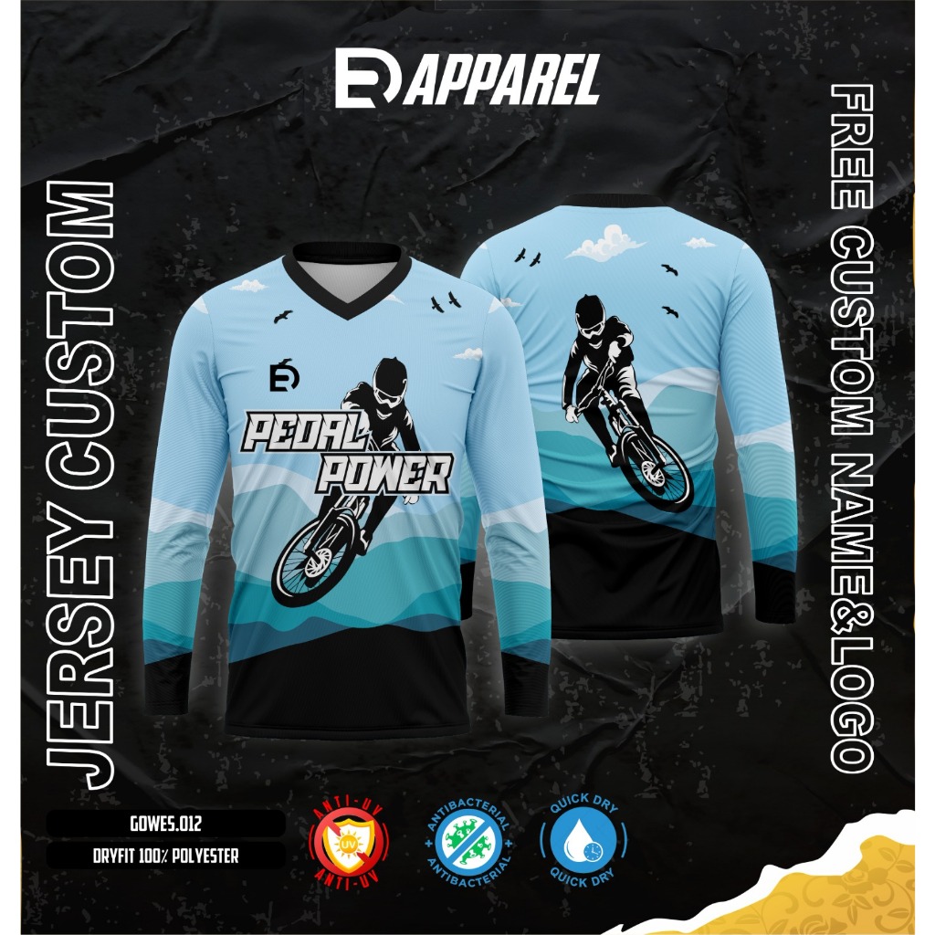 Jual JERSEY GOWES SEPEDA FULL PRINTING FREE CUSTOM NAMA | LOGO | GOWES ...