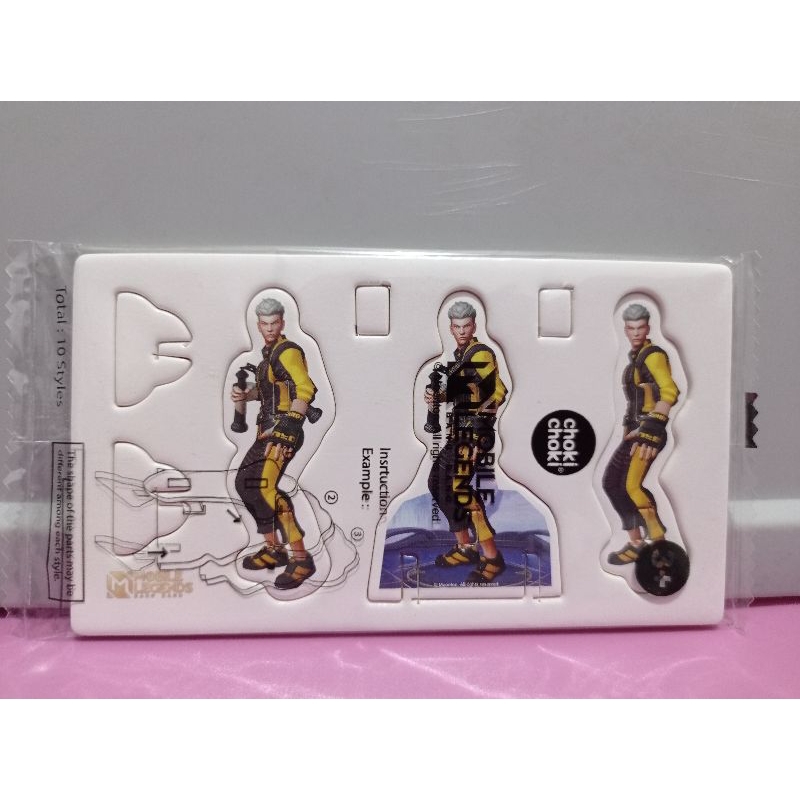 Jual Figure 3D Hero Mobile Legends Bang Bang - CHOU - x Choki Choki ...