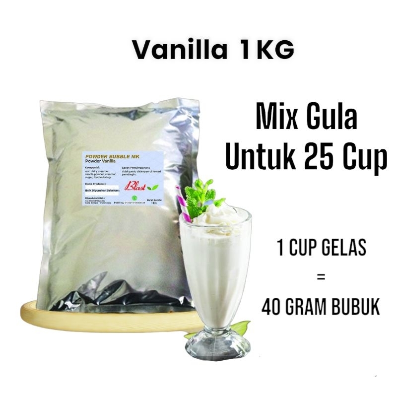 Jual Bubuk VANILLA 1 KG - Powder Drink Vanila / Bubuk Minuman Rasa ...