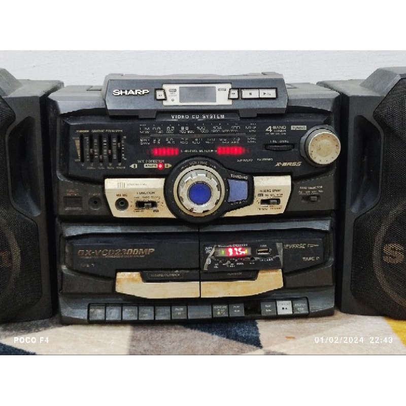 Jual Tape COMPO SHARP SIMBA II stereo | Shopee Indonesia