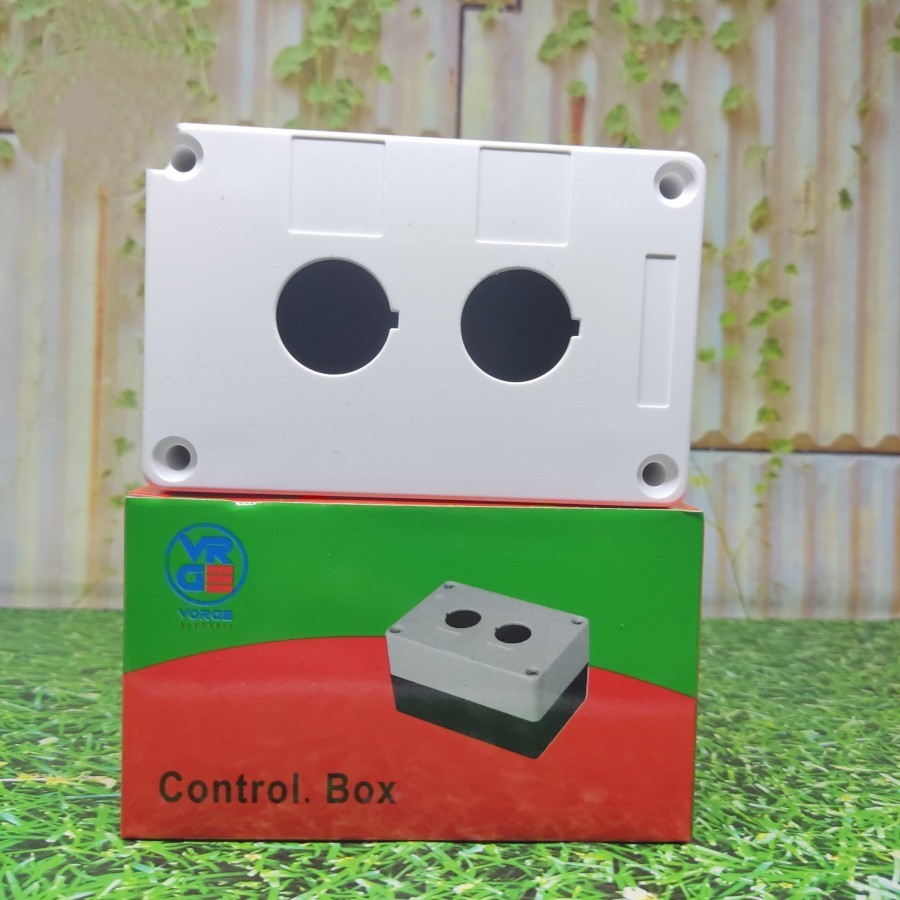 Jual VORGE Push Button Box 2 Hole Dua Lubang Two Lobang | Shopee Indonesia