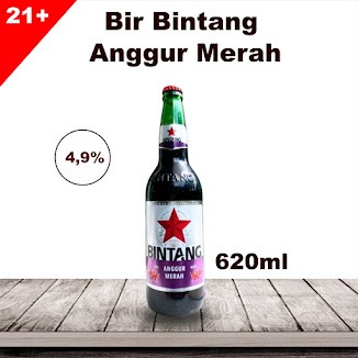 Jual Original Bir Bintang Anggur Merah 620ml | Shopee Indonesia