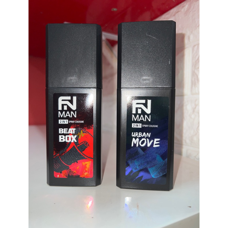 Jual FN MAN 2in1 fres parfum pria 115ml | Shopee Indonesia