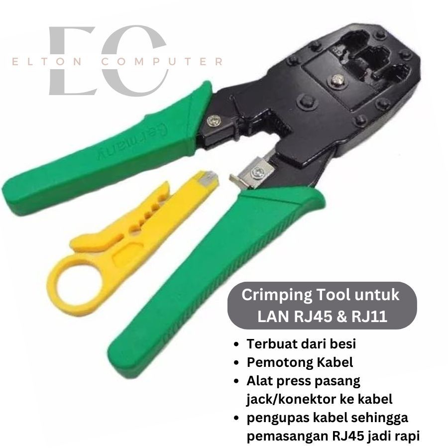 Jual Crimping Tool / Tang Krimping RJ45 RJ11 / Tang Krimping Tools RJ45 ...