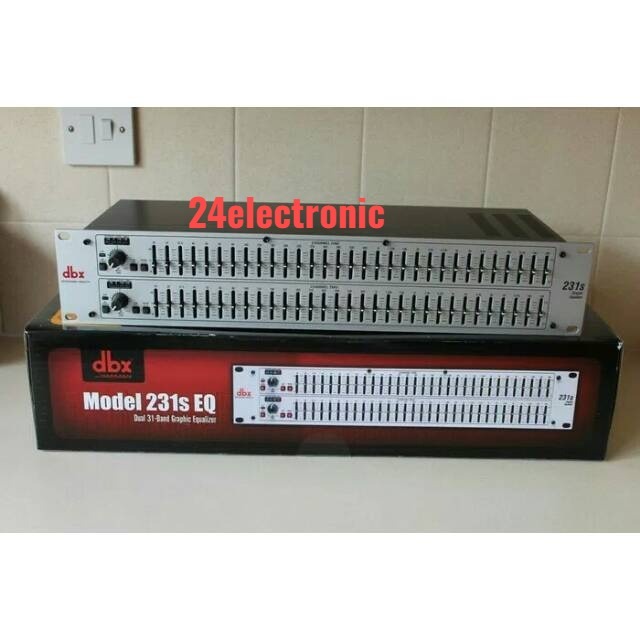 Jual Equalizer DBX 231S / DBX 231 SILVER ( 2x31 band ) | Shopee Indonesia