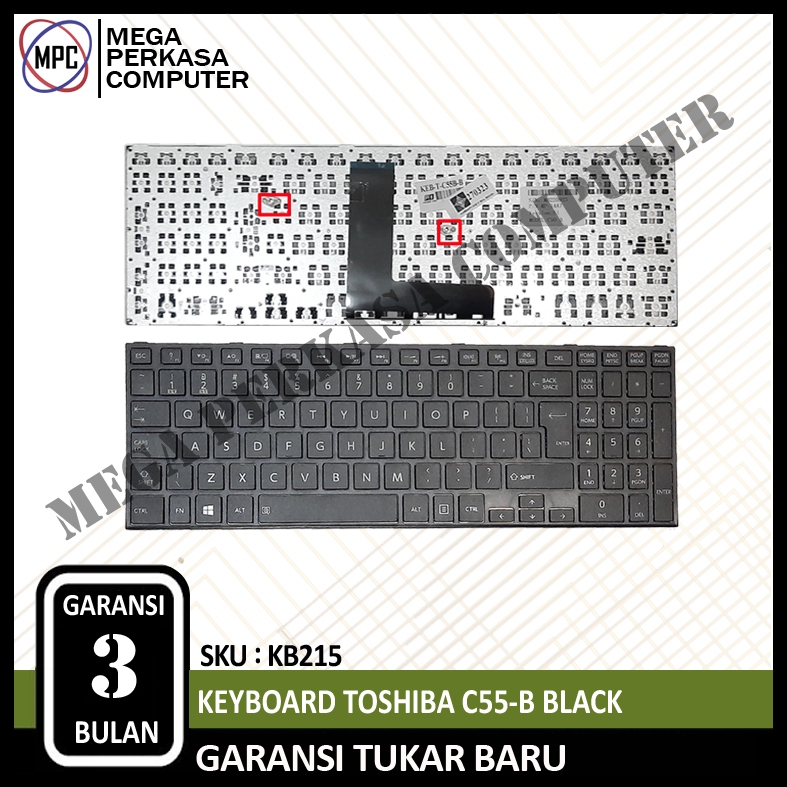 Jual Keyboard Toshiba Satellite C50-B C50d-B C55-B C55d-B C50a-B C50b ...