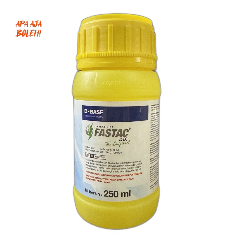 Jual INSEKTISIDA FASTAC 15 EC THE ORIGINAL 250 ML/OBAT RACUN HAMA SEMUT ...