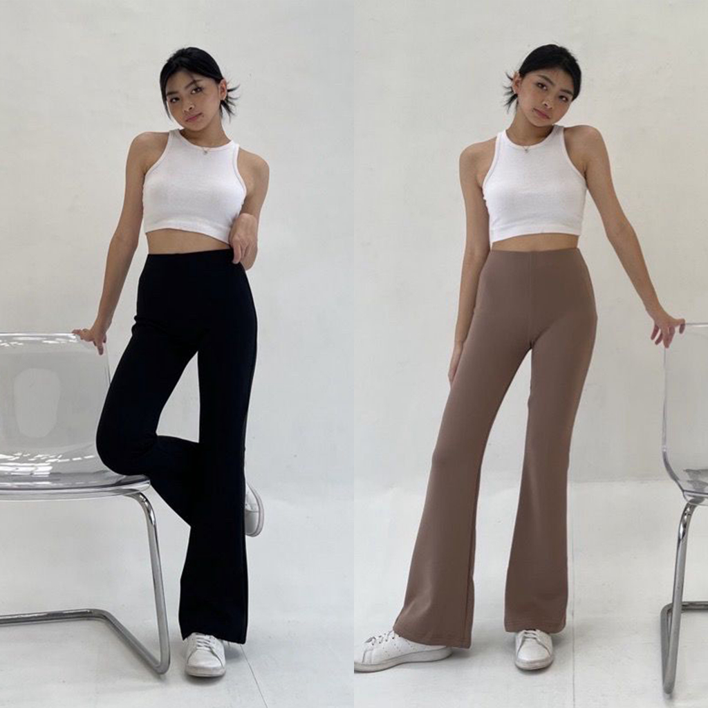 Jual Efeme - Flare Pants - Highwaist Flare Pants - Highwaist Kulot ...